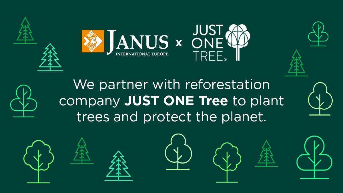 Janus Europe partners with JUST ONE Tree - Janus Europe